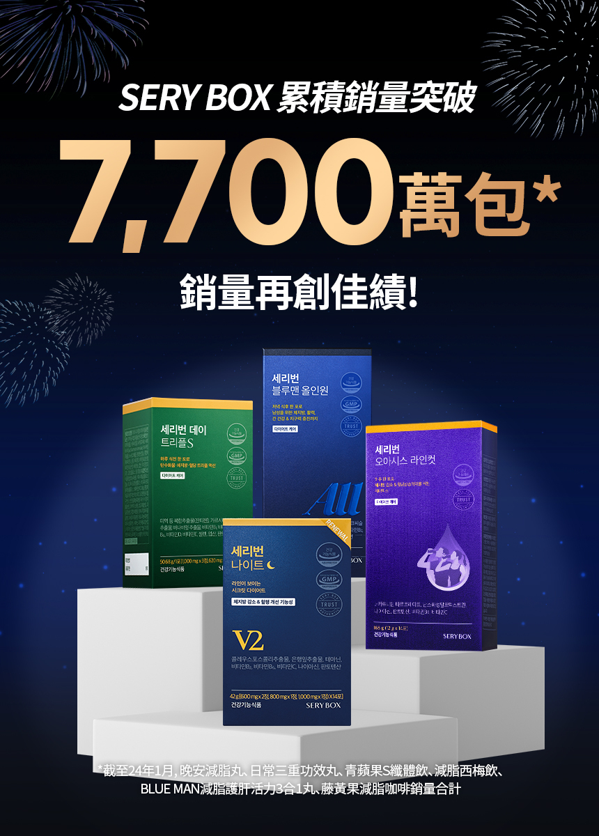 【韓劇女神金泰希推薦⭐】SERYBURN晚安減脂丸V2 (纖體+燃燒卡路里) | SERY BOX