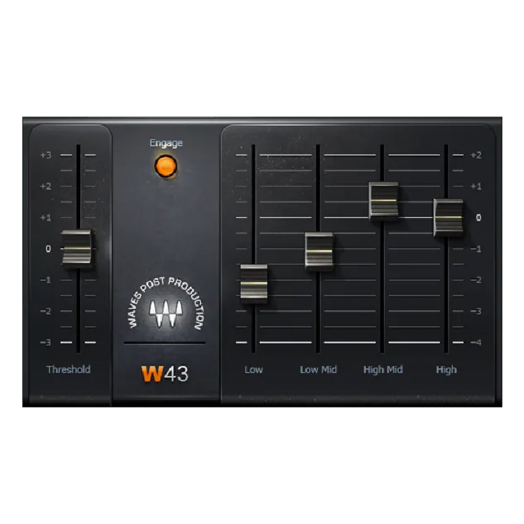 Waves W43 Noise Reduction 效果器 Plugin (序號下載版)