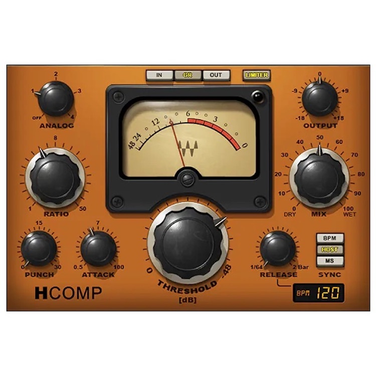 Waves H-Comp Hybrid Compressor 效果器 Plugin (序號下載版)