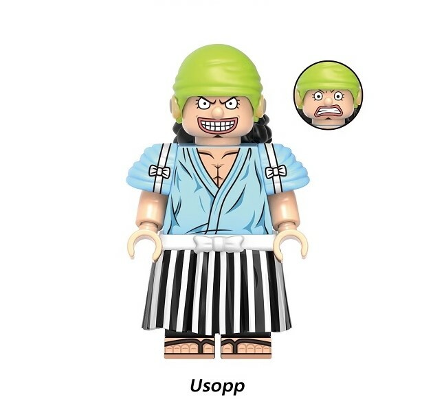 Usopp One Piece Minifigs fit Lego X2036