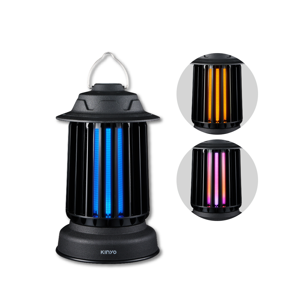 【KINYO】USB自動清潔火焰捕蚊燈 (KL-6801)