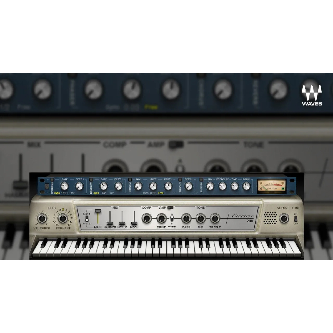 Waves Electric 200 Piano 鋼琴音源 Plugin (序號下載版)