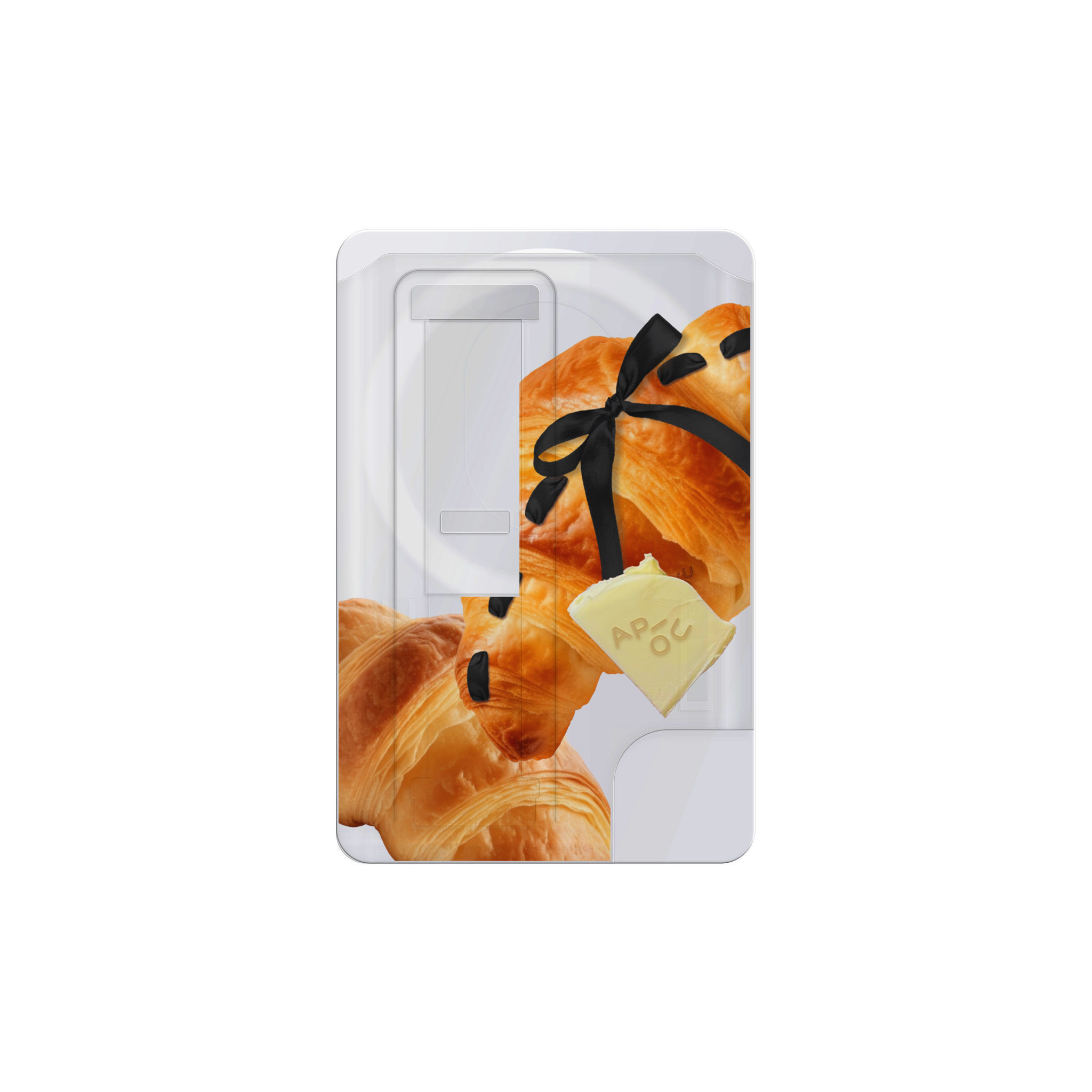 Ballet Croissant 2-Way Magsafe Stand Card Holder| APIOU
