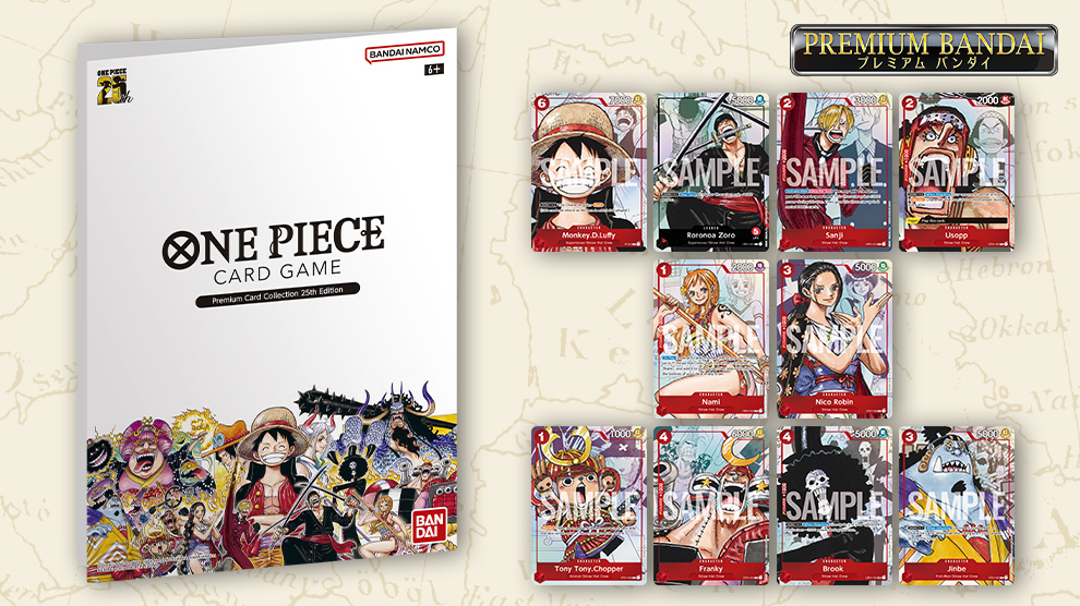 ONE PIECE CARD GAME PREMIUM CARD COLLECTION 25th ANNIVE