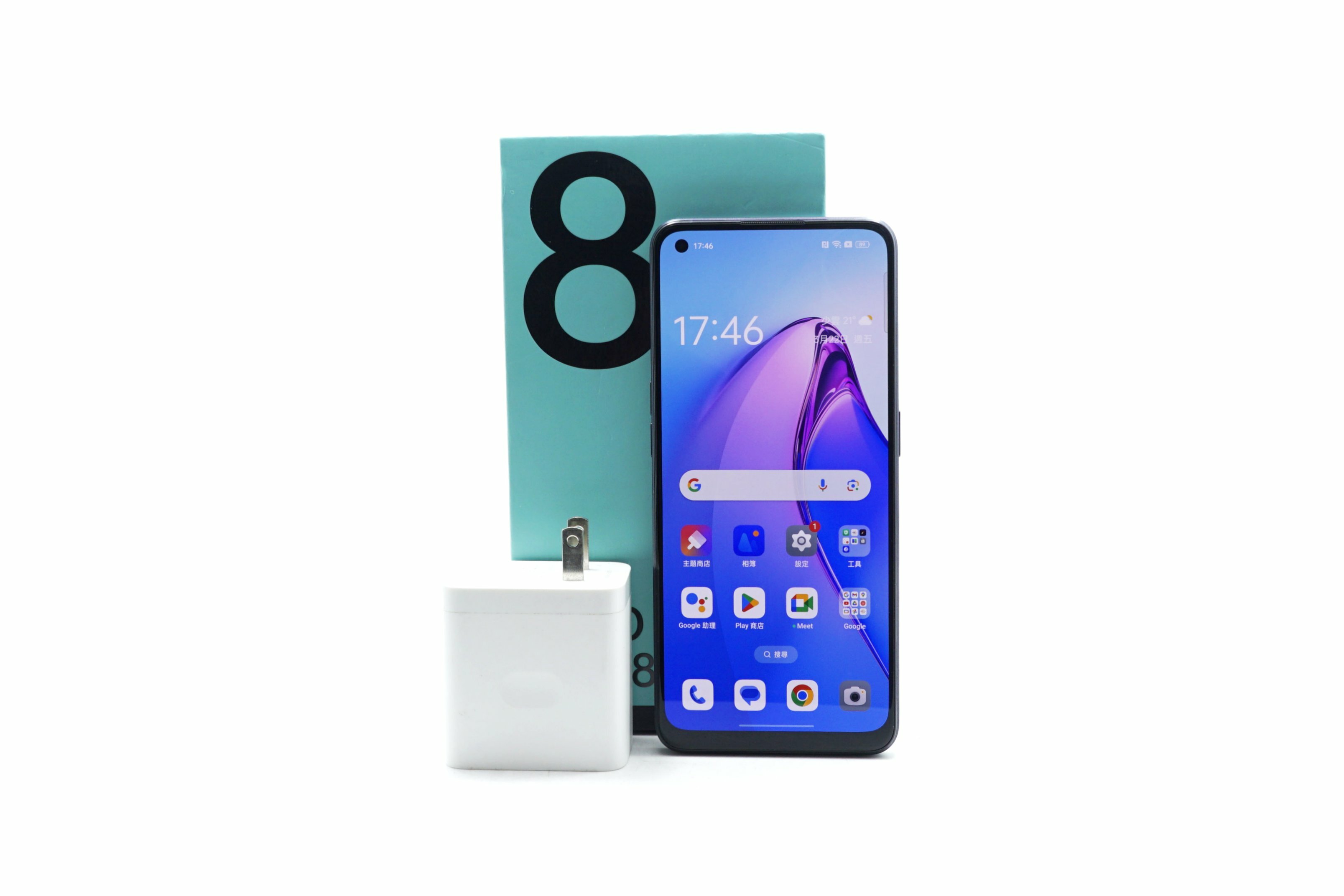 OPPO Reno8 5G CPH2359 微光黑 8+256G 二手手機 #86986