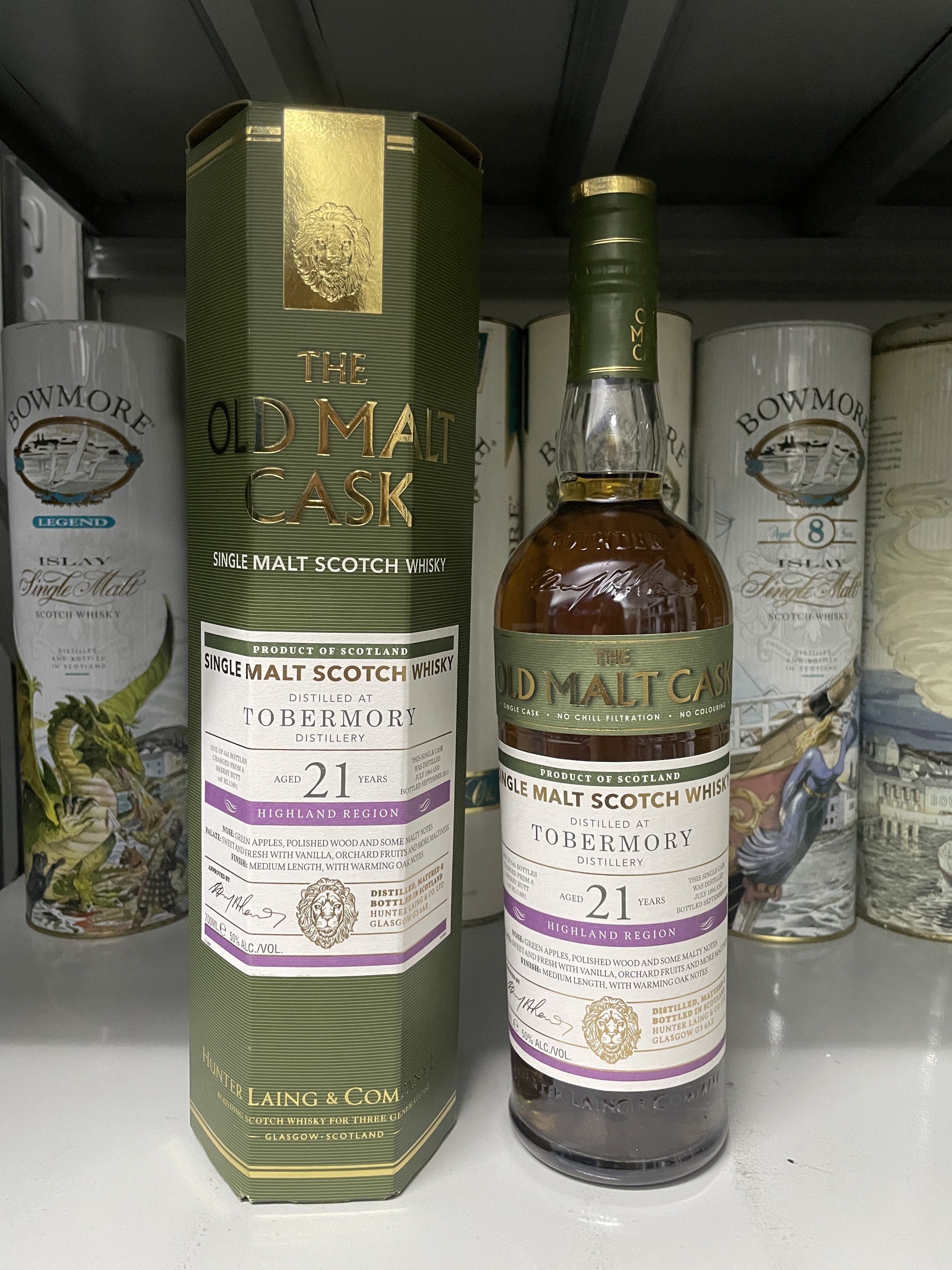 The Old Malt Cask Tobermory 1994-2015 21 Years Sherry B
