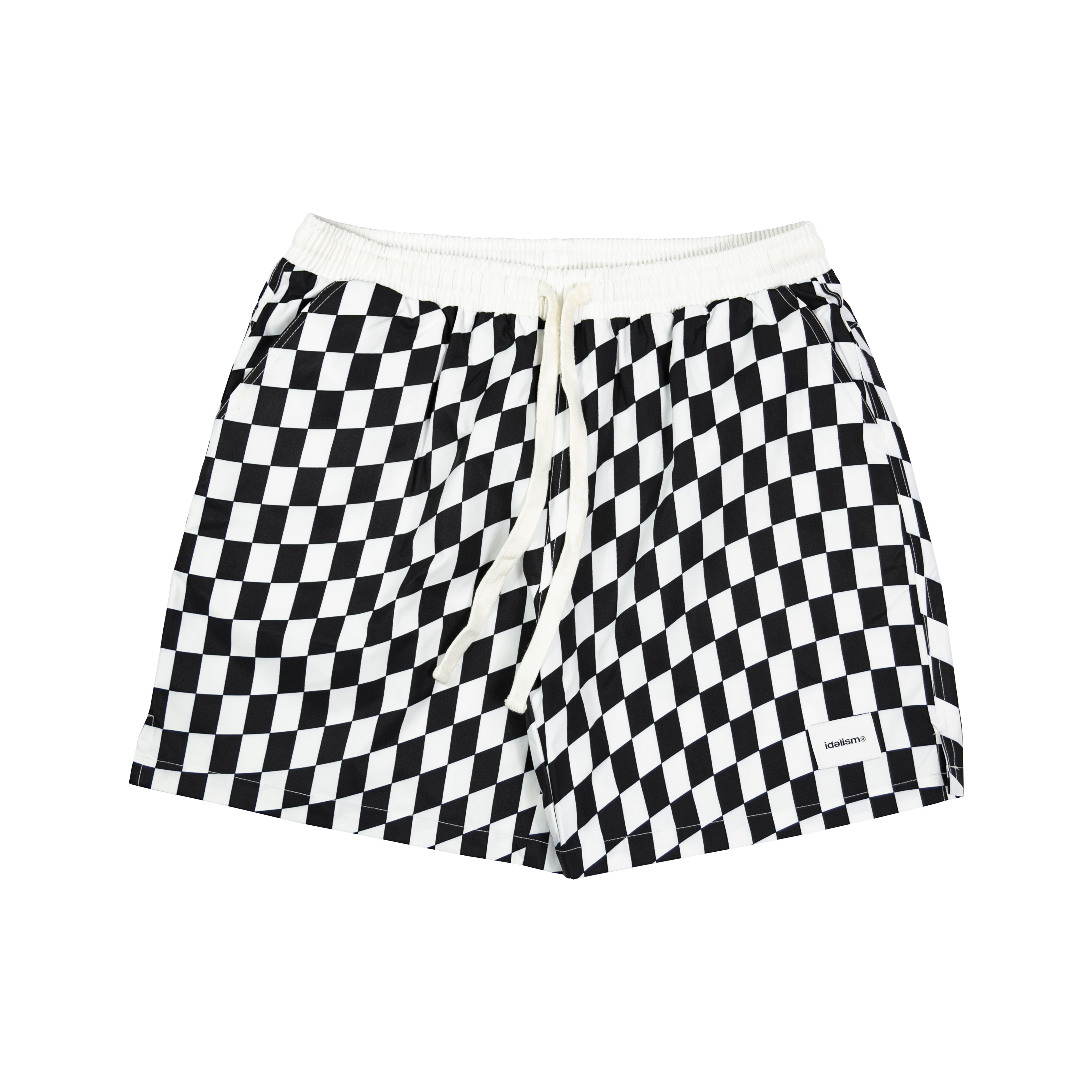 Square Shorts White
