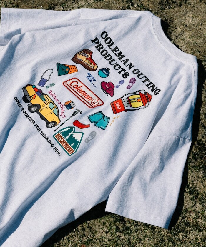 #預購+現貨 Coleman x FREAKS STORE 露營皮卡 短TEE 日本連線