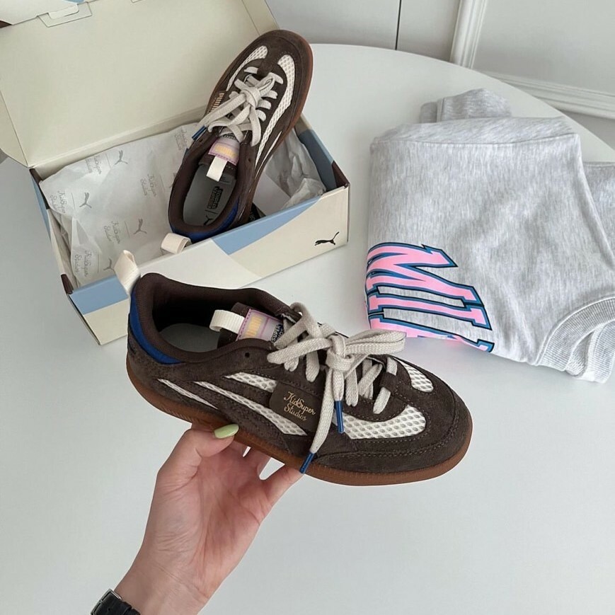 PUMA KID SUPER X PALERMO "FLAXEN/MAUVED OUT" 聯名 亞麻棕 咖啡色