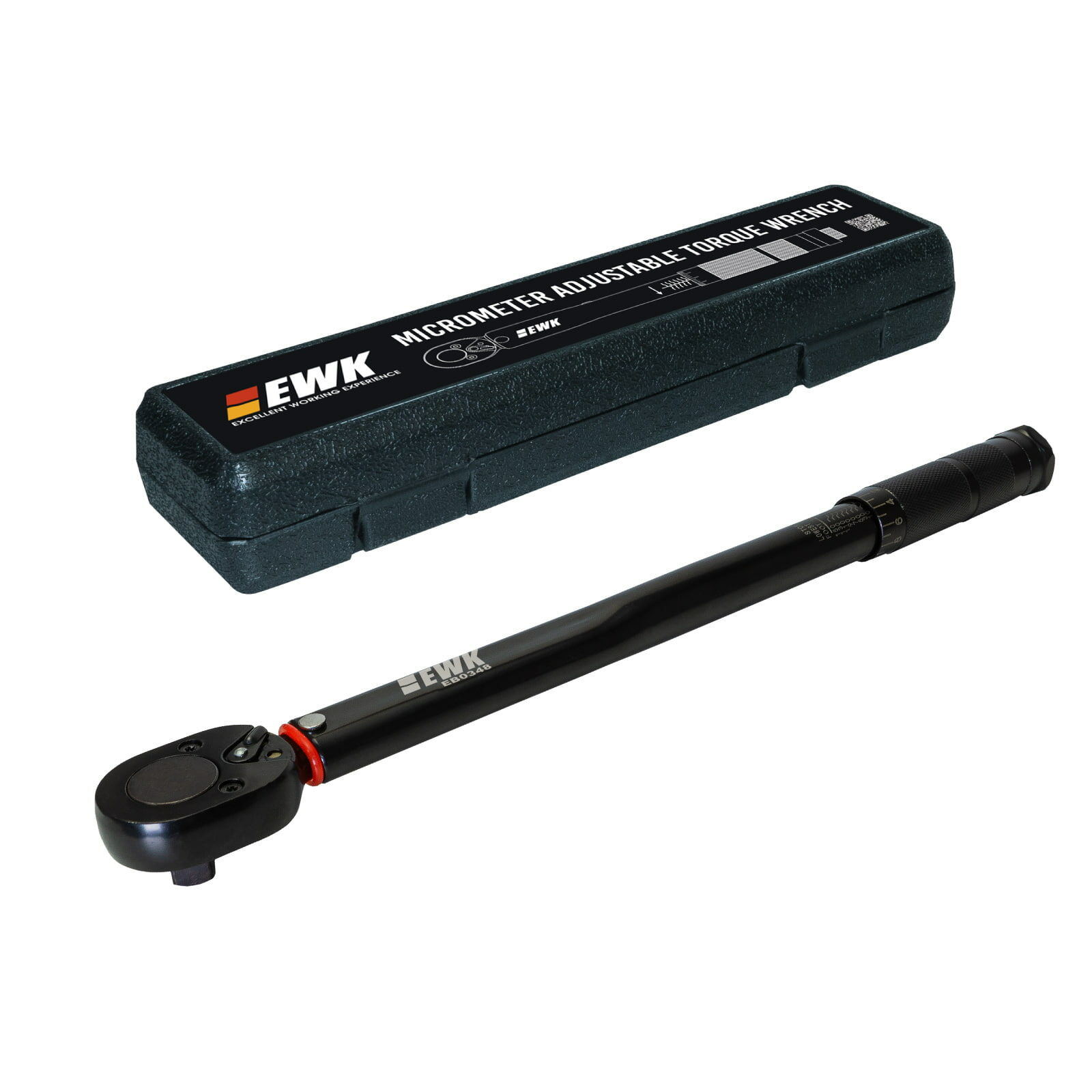 1/2" Drive Click Torque Wrench 10-150 ft-lbs｜EWK