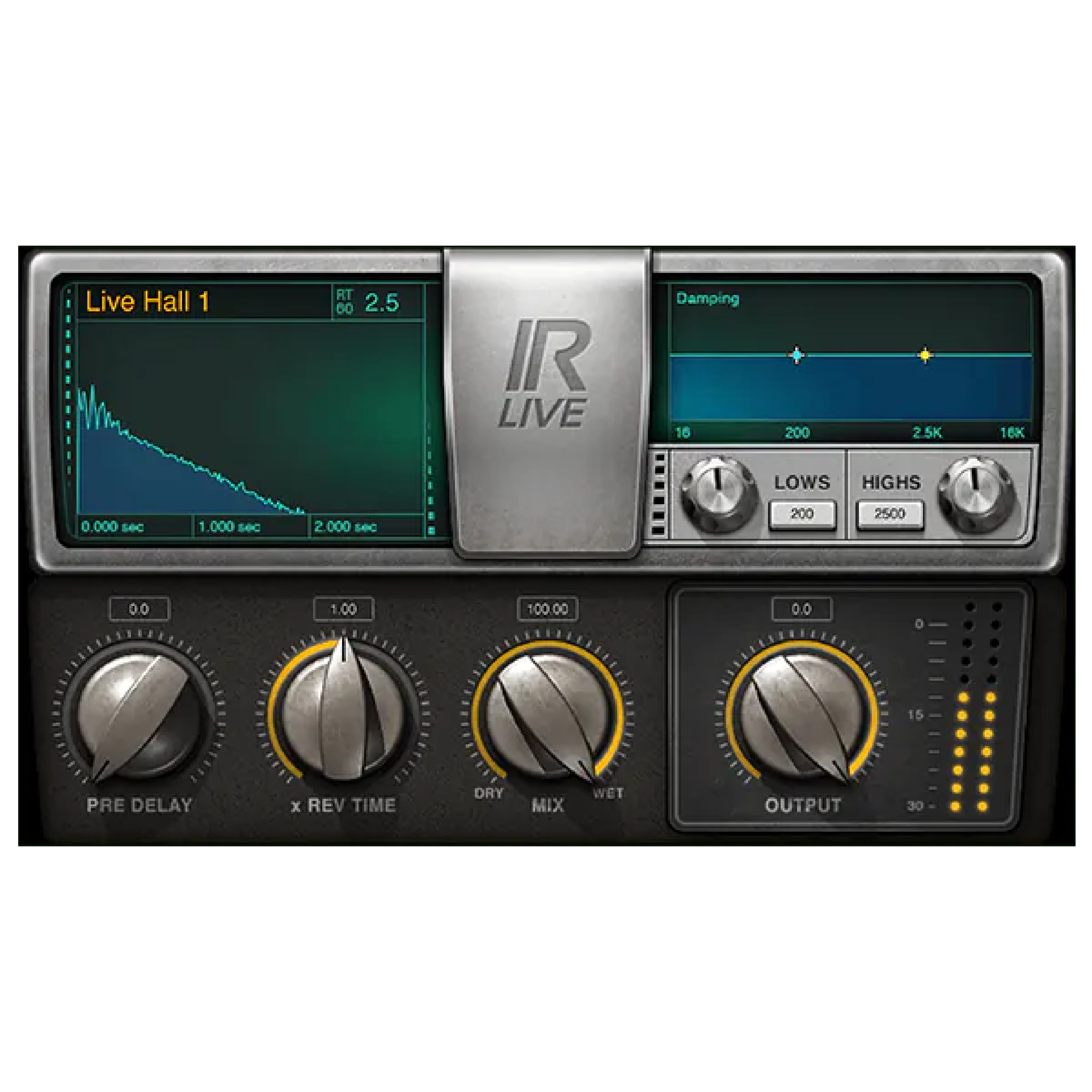 Waves IR-Live Convolution Reverb 效果器 Plugin (序號下載版)