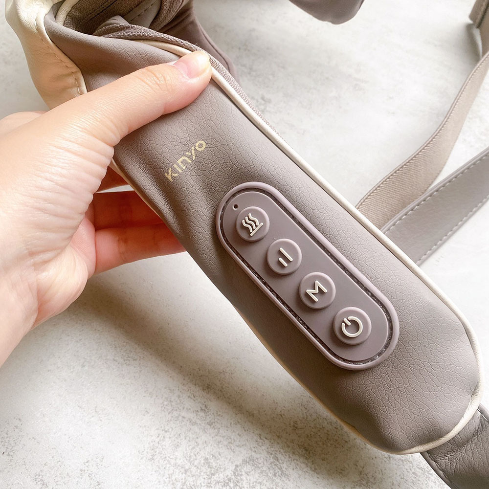 【KINYO】免手持肩頸揉捏按摩器 IAM-2706