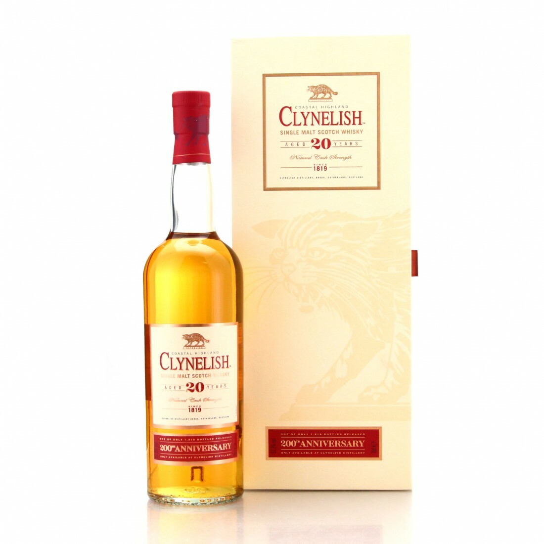 Clynelish 20 Year Old 200th Anniversary - 70cl/57.3%