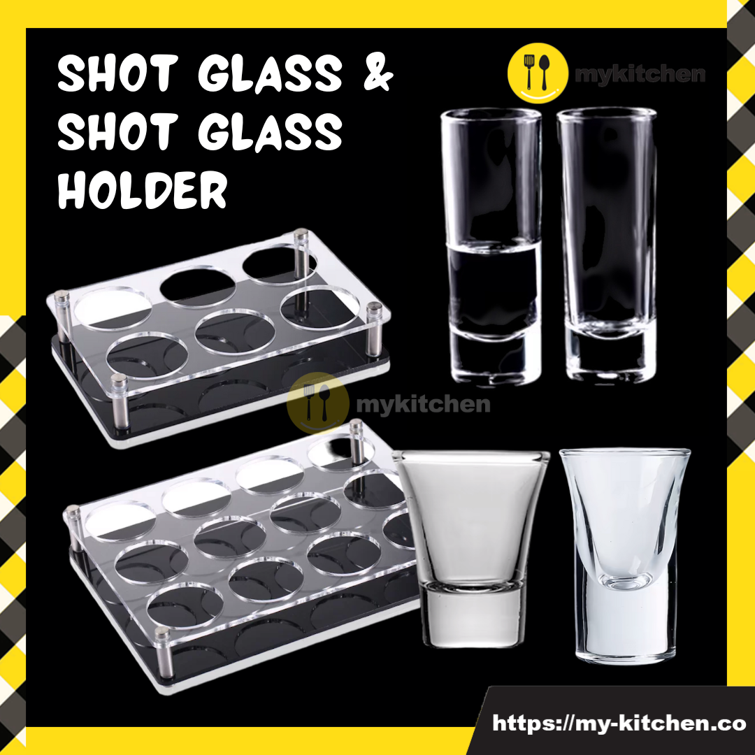 [MY KITCHEN] Shot Glass Holder Whiskey Vodka Rum Cockta
