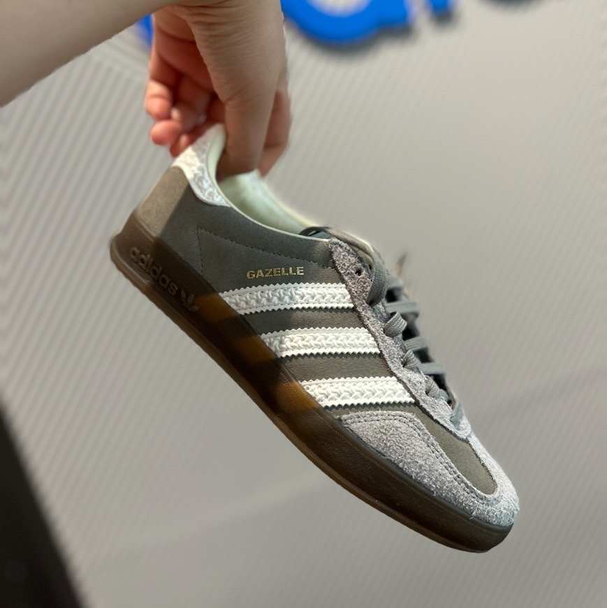 ADIDAS ORIGINALS GAZELLE INDOOR 鐵灰 低筒休閒鞋【IF1807】
