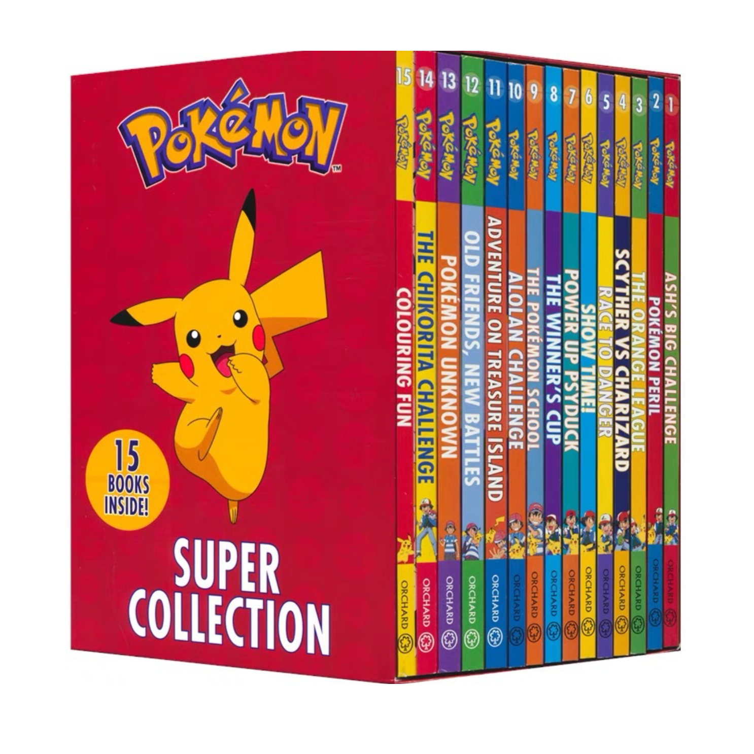 T0170 Pokemon Ultimate Collection 精靈寶可夢15冊禮盒套裝