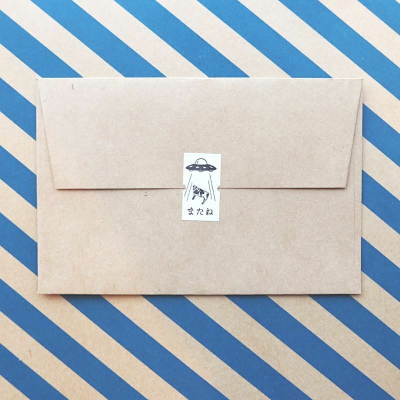 36 Sublo貼紙－UFO再見了 | **100張分裝**