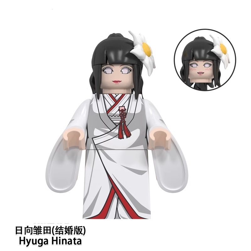 Hyuga Hinata Naruto Minifigs Fit Lego WM2473