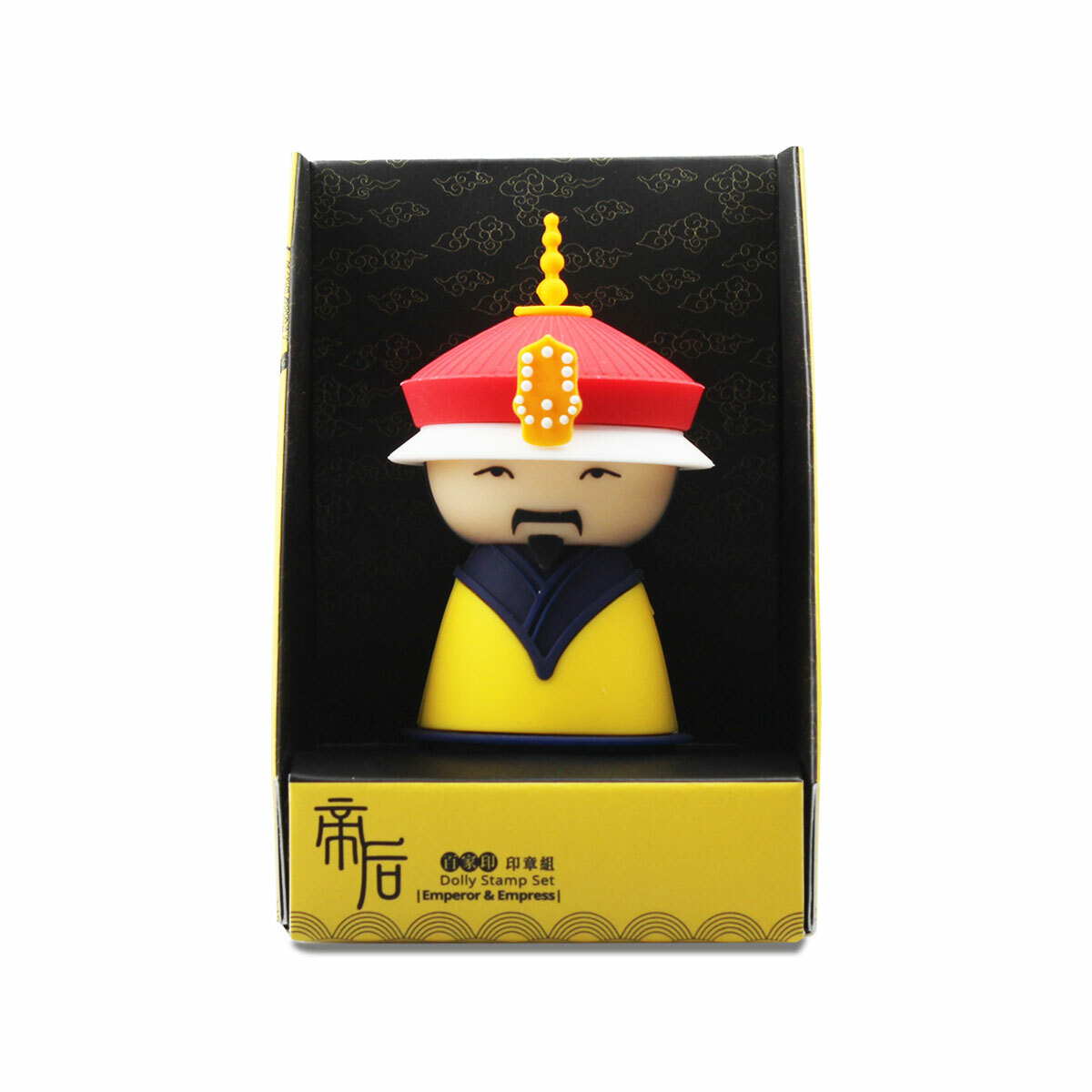 Emperor and Empress Dolly Stamp - The Emperor Qianlong