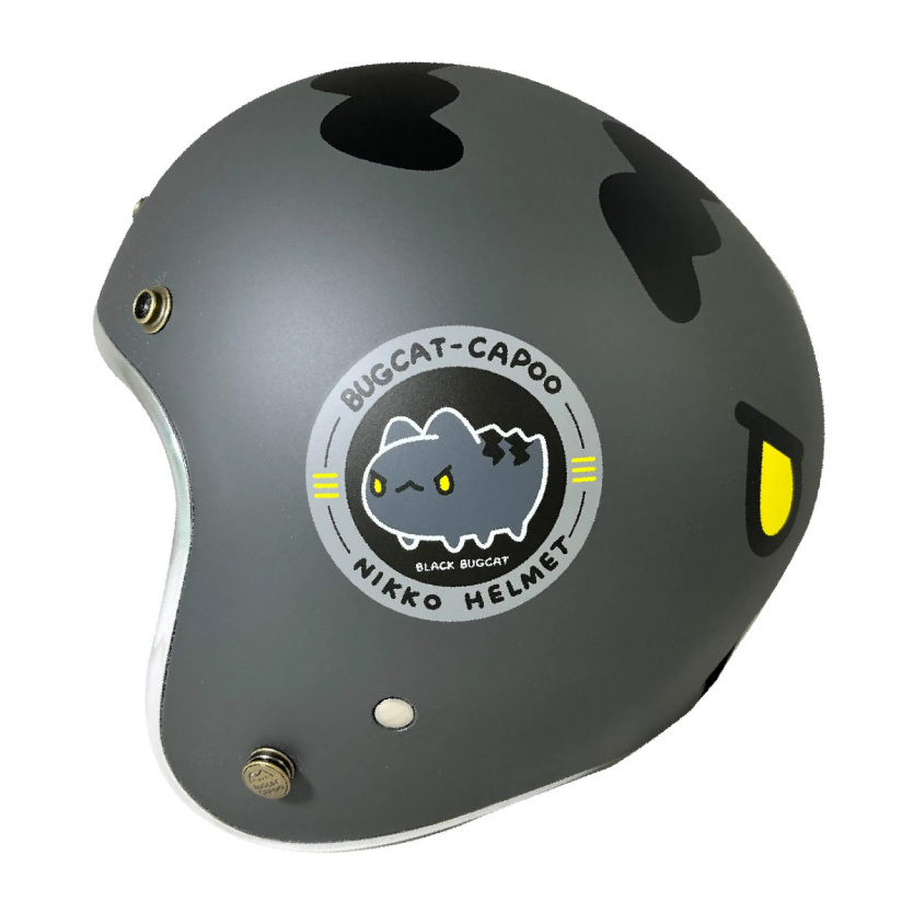 NIKKO N401 彩繪 咖波 10周年限定款 x 經典黑貓蟲復刻 安全帽｜安信騎士