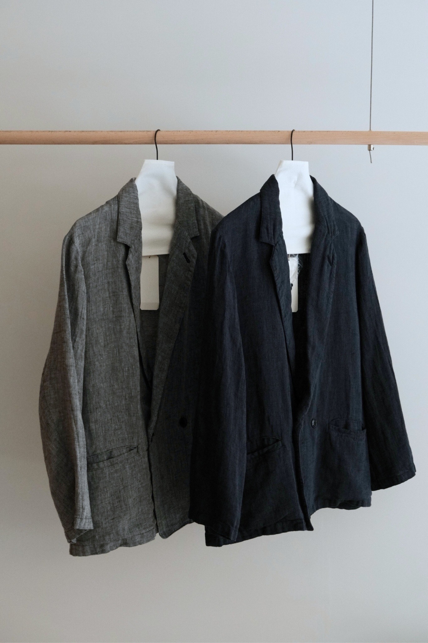 NEST ROBE CONFECT - Linen Panama Weave Easy Jacket / Gr