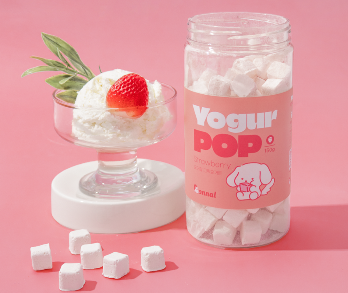 onnal-Yogurt Pop 希臘優格 草莓 150g