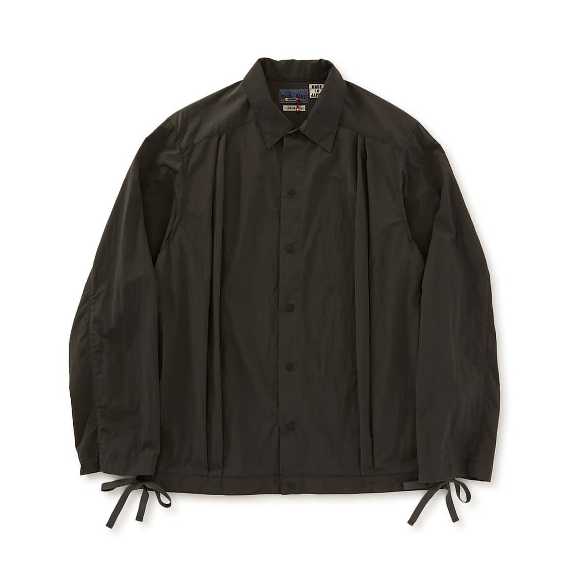 Blue Blue Japan - Nylon Taffeta Shirt Jacket (CH Gray)