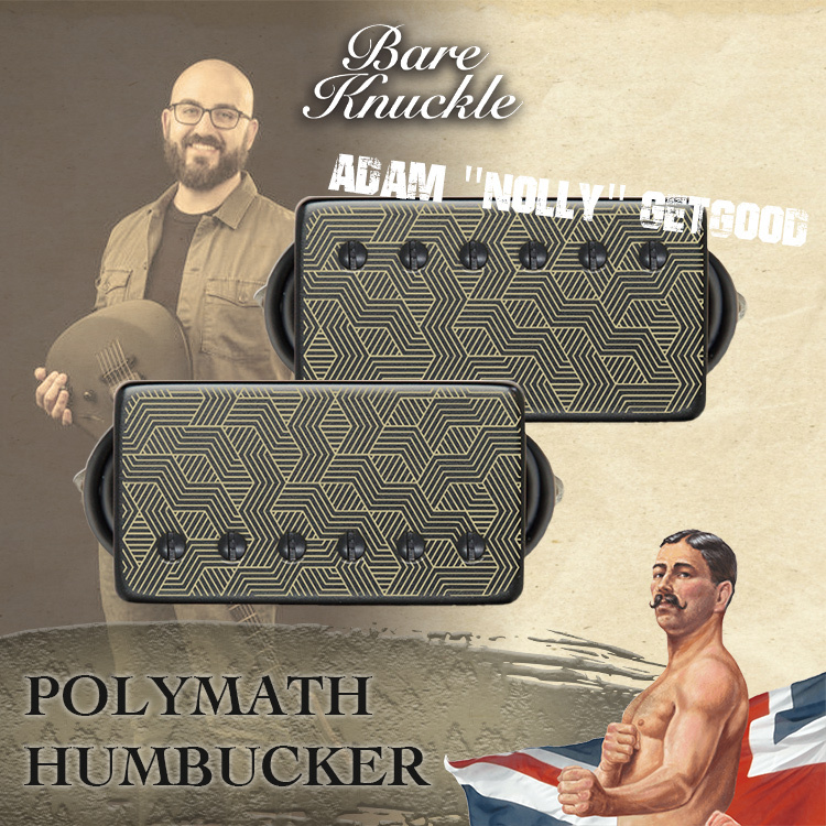 Bare Knuckle Polymath 6 Strings 6弦 電吉他 拾音器