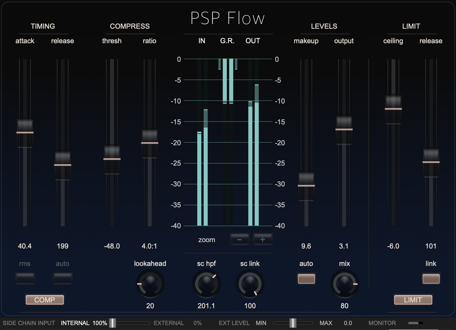 PSP Audioware Flow 壓縮效果器Plugin (序號下載版)