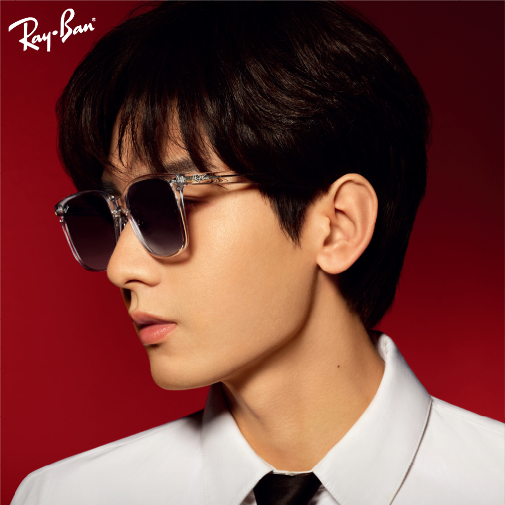 【RayBan】RB2206D 64478G-57mm 大方框太陽眼鏡 #成毅配戴款♥