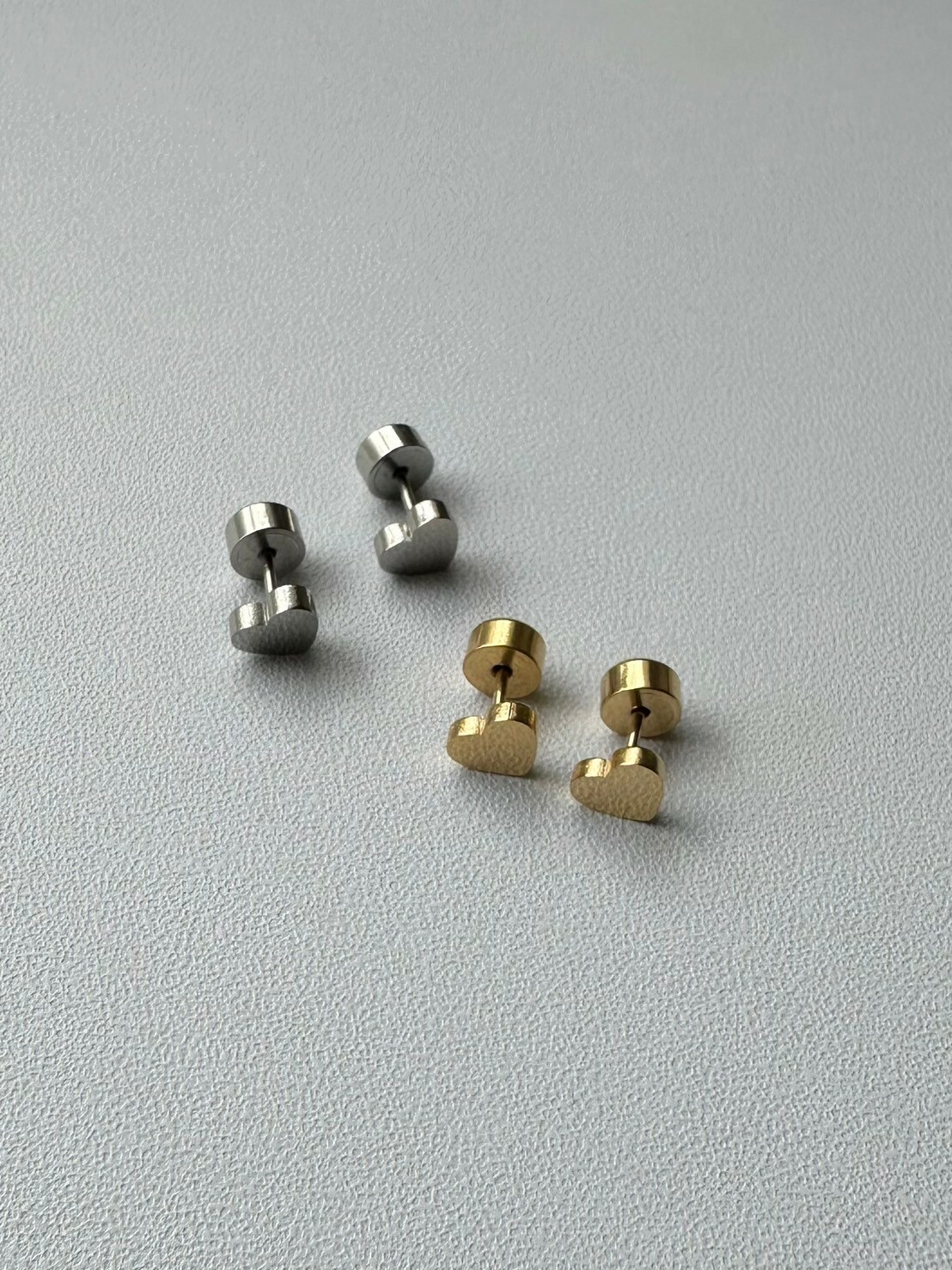 SS mini heart pierce | none tw