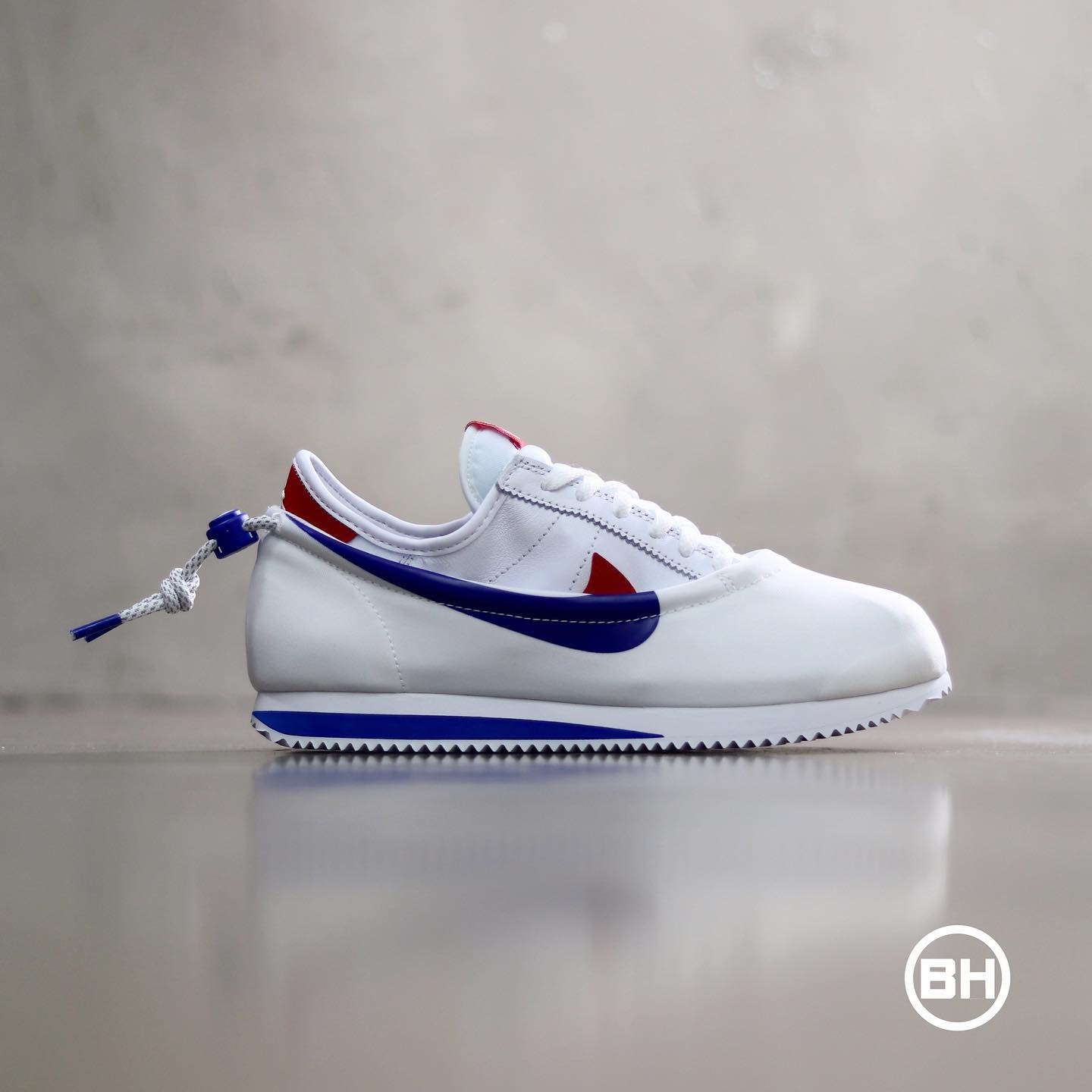 Cortez x CLOT White and Game Royal