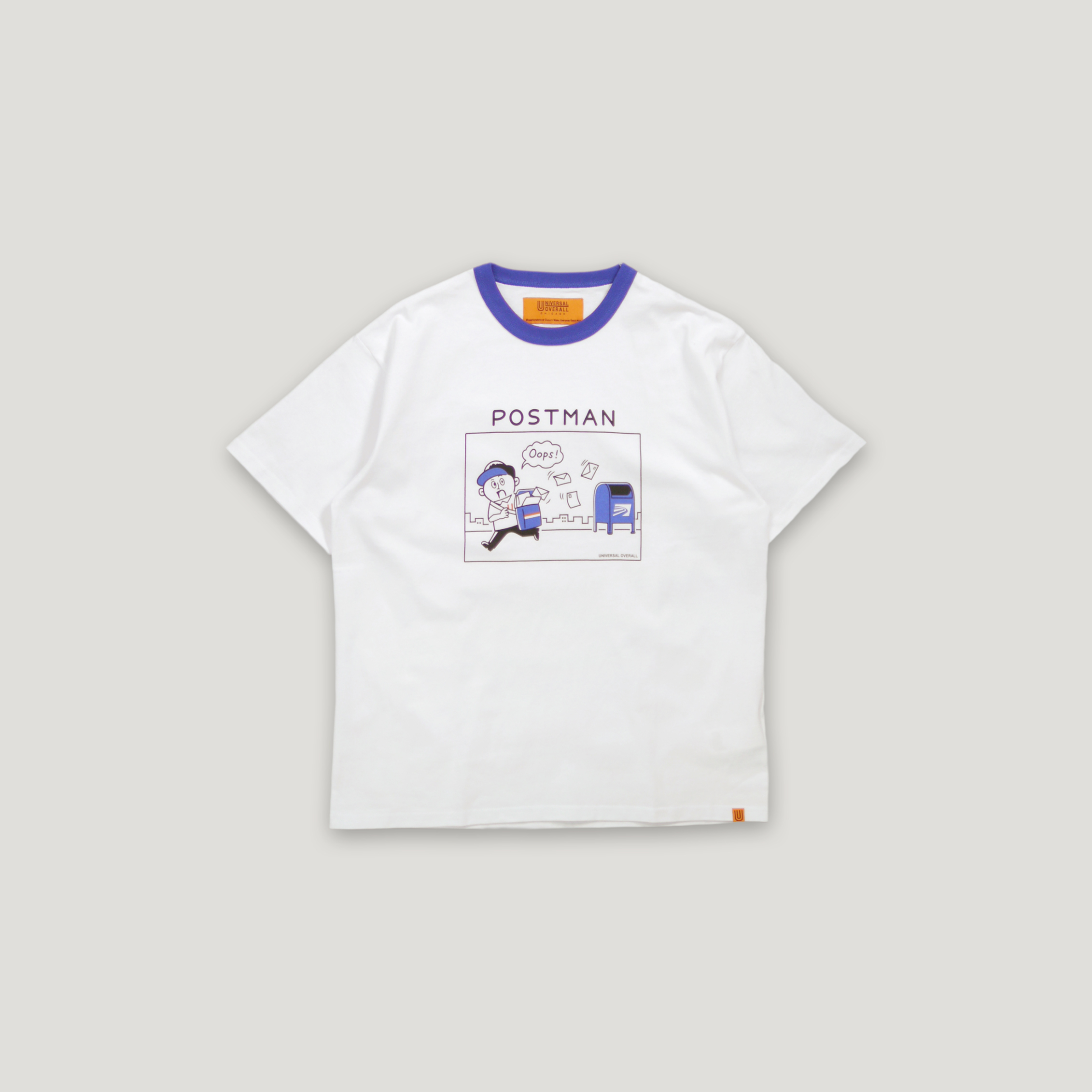 UNIVERSAL OVERALL WINDY JR. Postman Ringer Tee