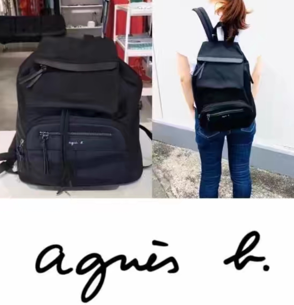日本訂單🌸Agnes b 牛津布 backpack 🎒