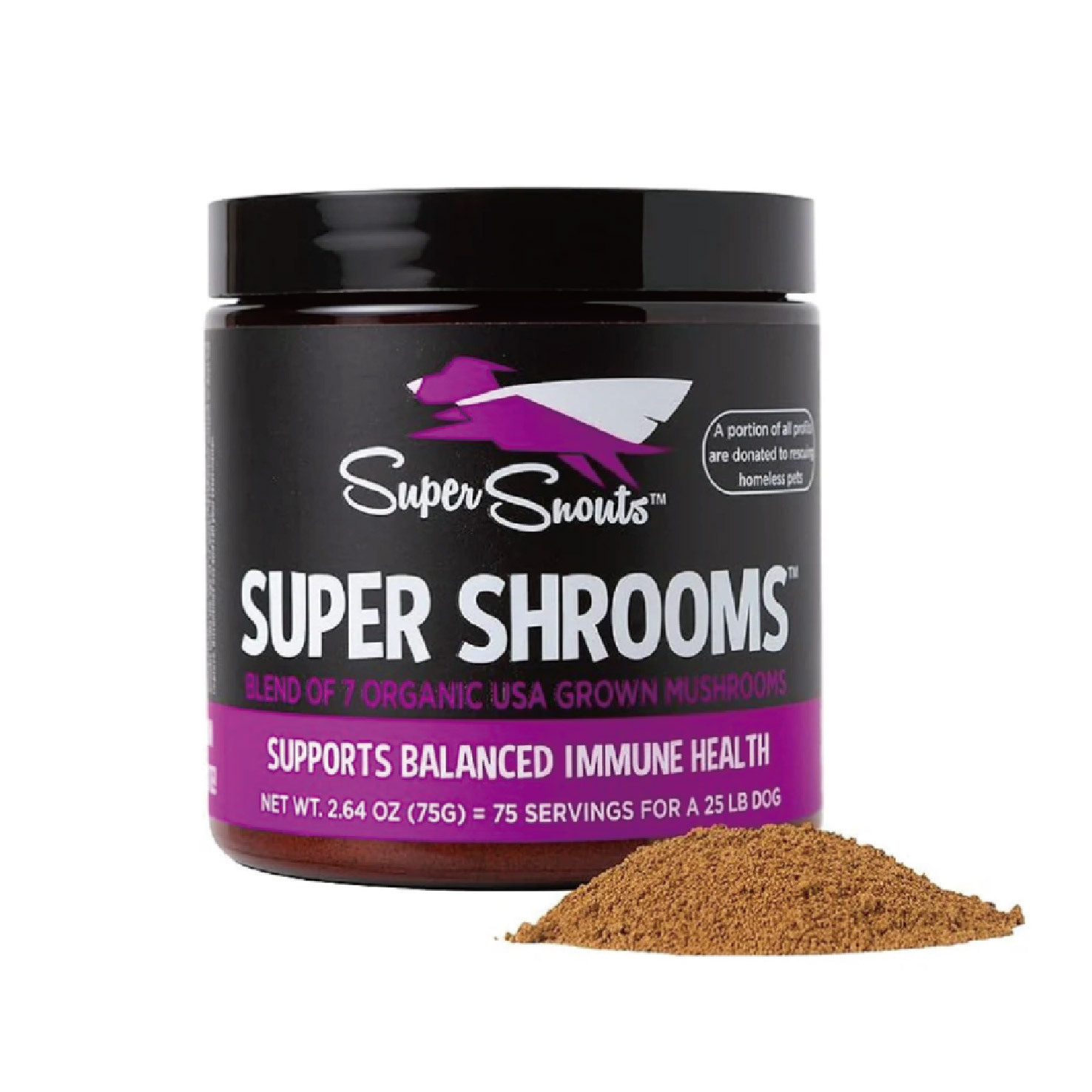 Super Snouts - 超級養生免疫支持 7種有機菇菌 75g