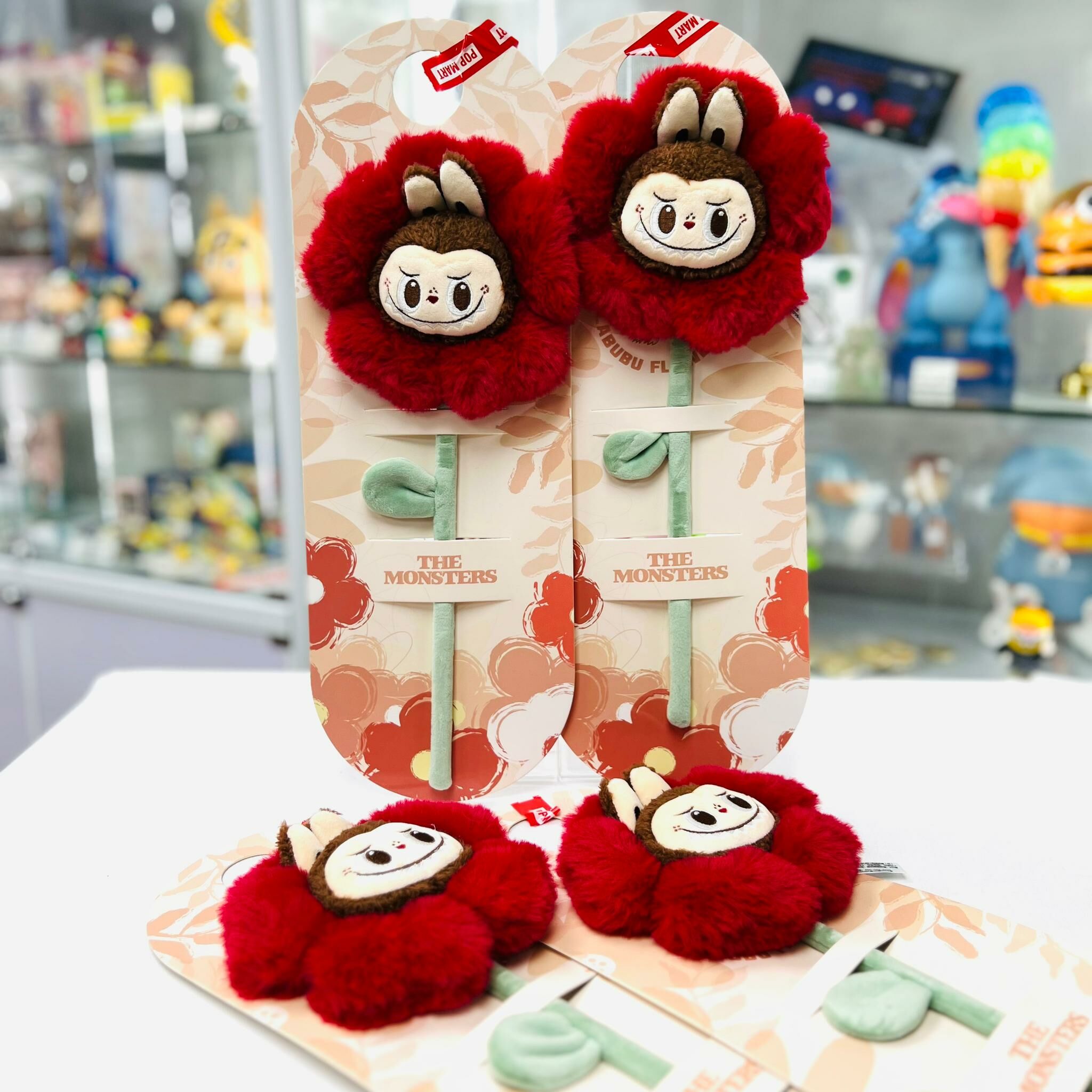 The Monsters Flower Fairy - Labubu flower (RED)