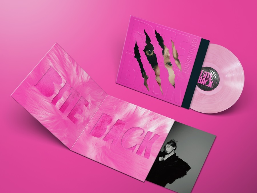 王心凌 Cyndi Wang - BITE BACK (紀念限定版彩膠) PINK LP