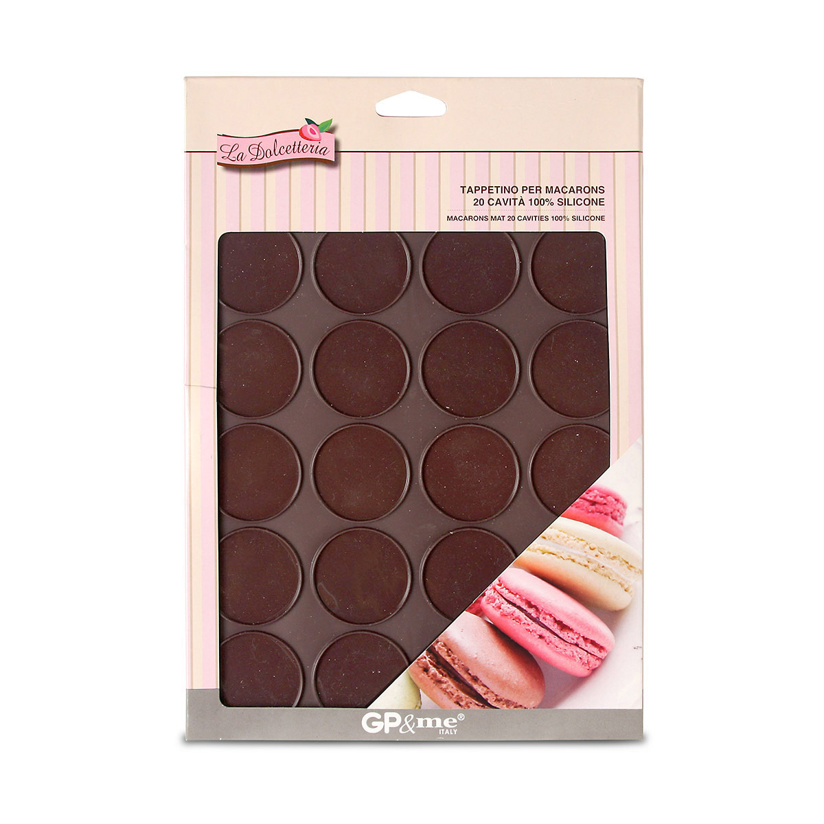 GP&me 20格 矽膠馬卡龍焗墊 -5212