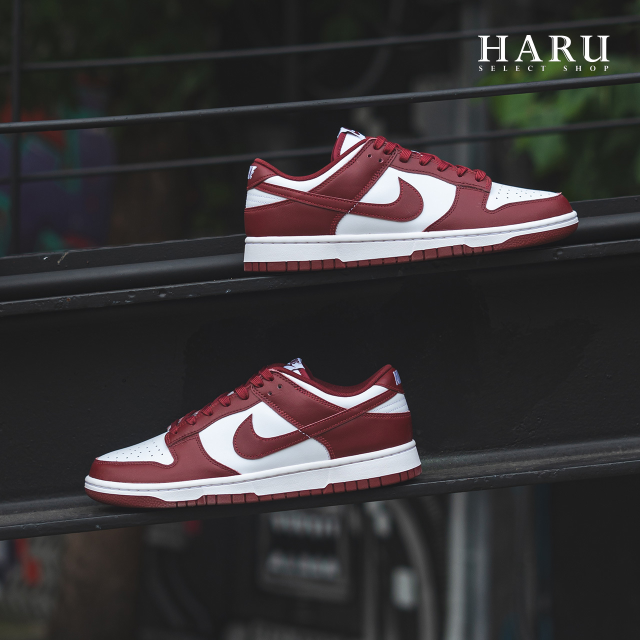 Nike Dunk Low " Team Red" 大學紅 白紅 男女同款 復古休閒鞋 DD1391-601