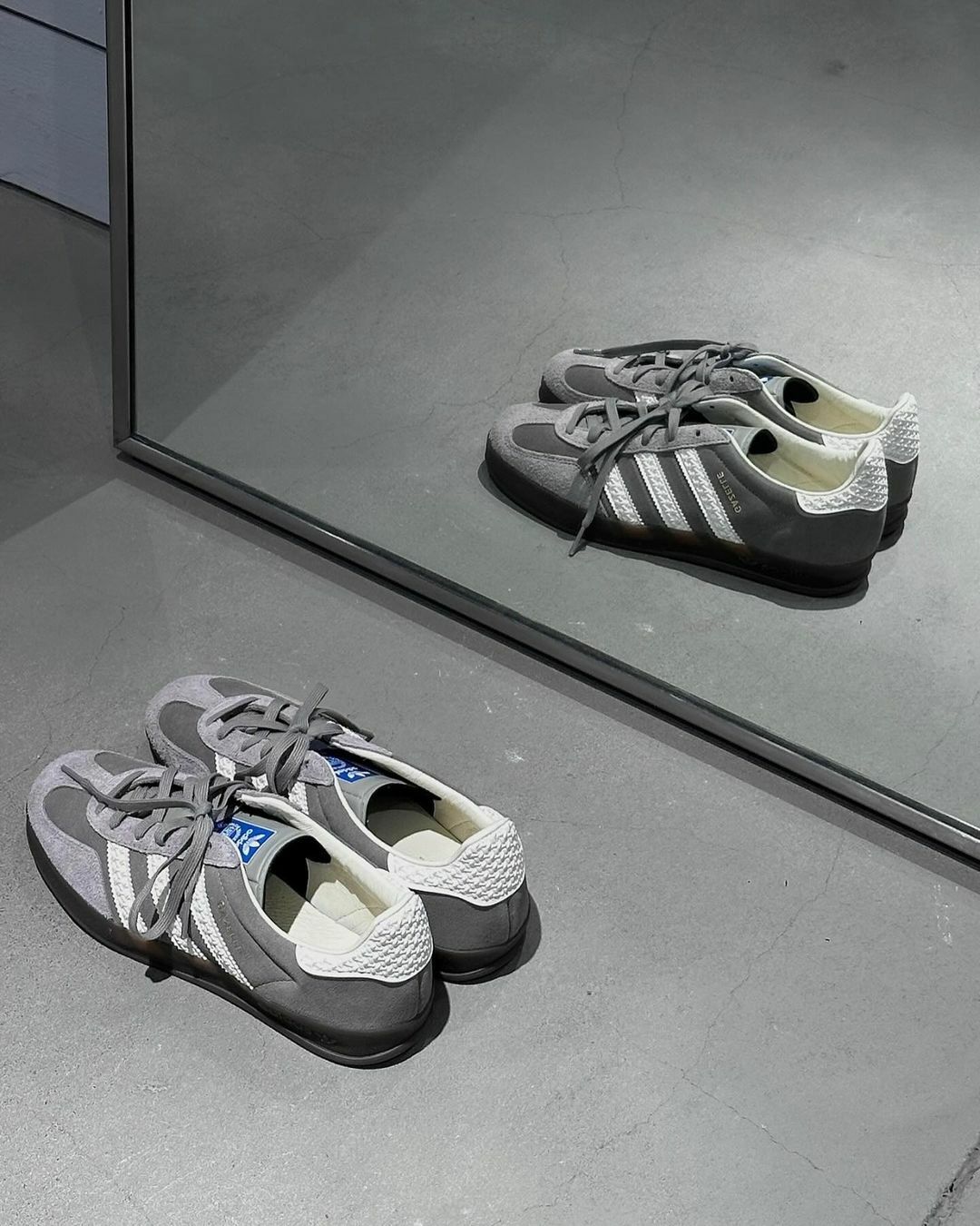 Adidas Originals Gazelle Indoor 格雷灰 城堡灰 巴洛克 生膠 IF1807