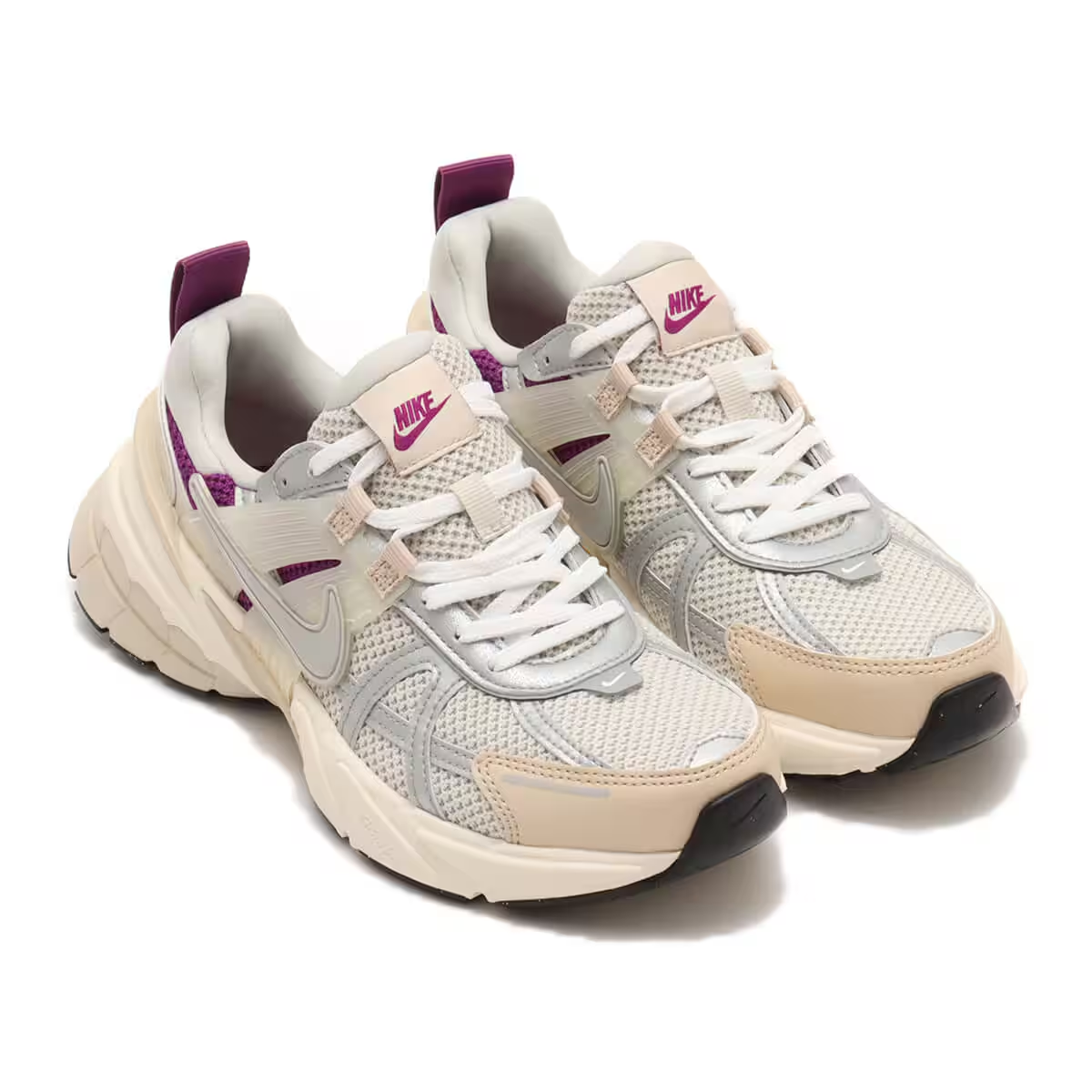 Nike - V2K Run - Off White / Pure Platinum / Violet
