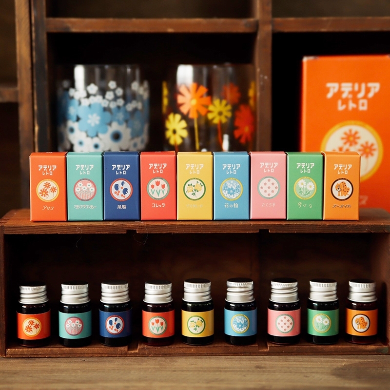 ADERIA Retro 昭和復古 3入墨水組｜日本 RYU-RYU