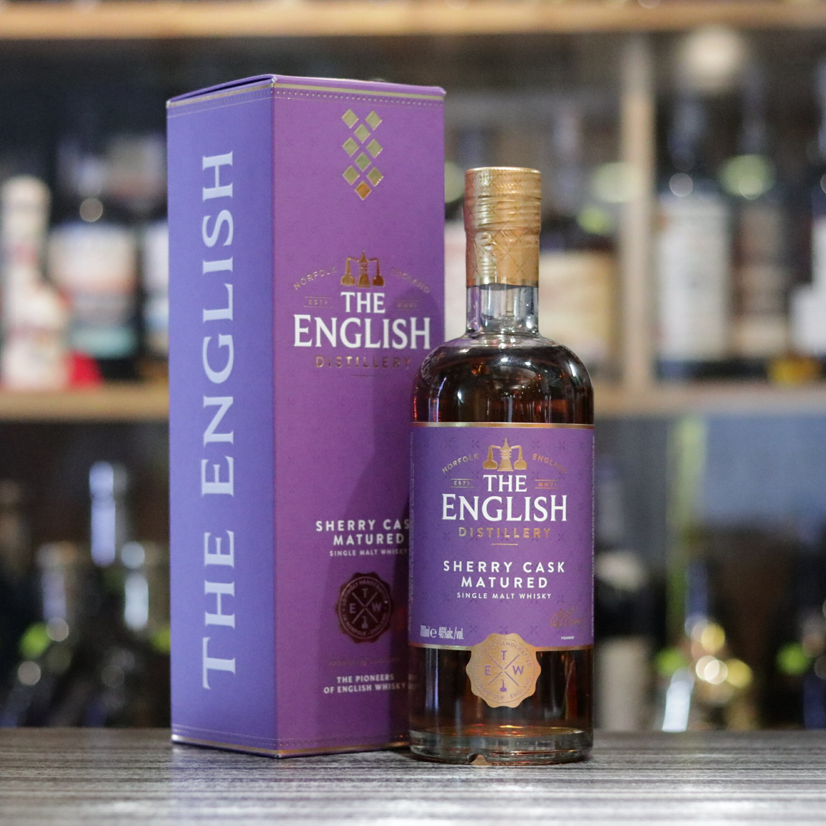 The English Sherry Cask Matured - 70cl/46%