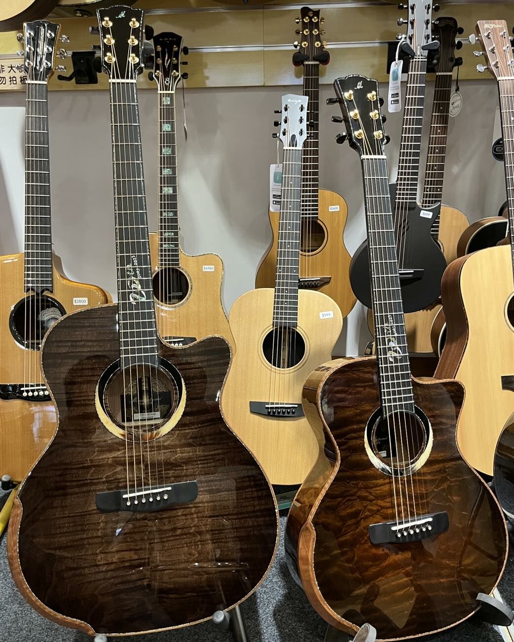 MERIDA extrema SCAR 精美全實木吉他 多種木材選擇