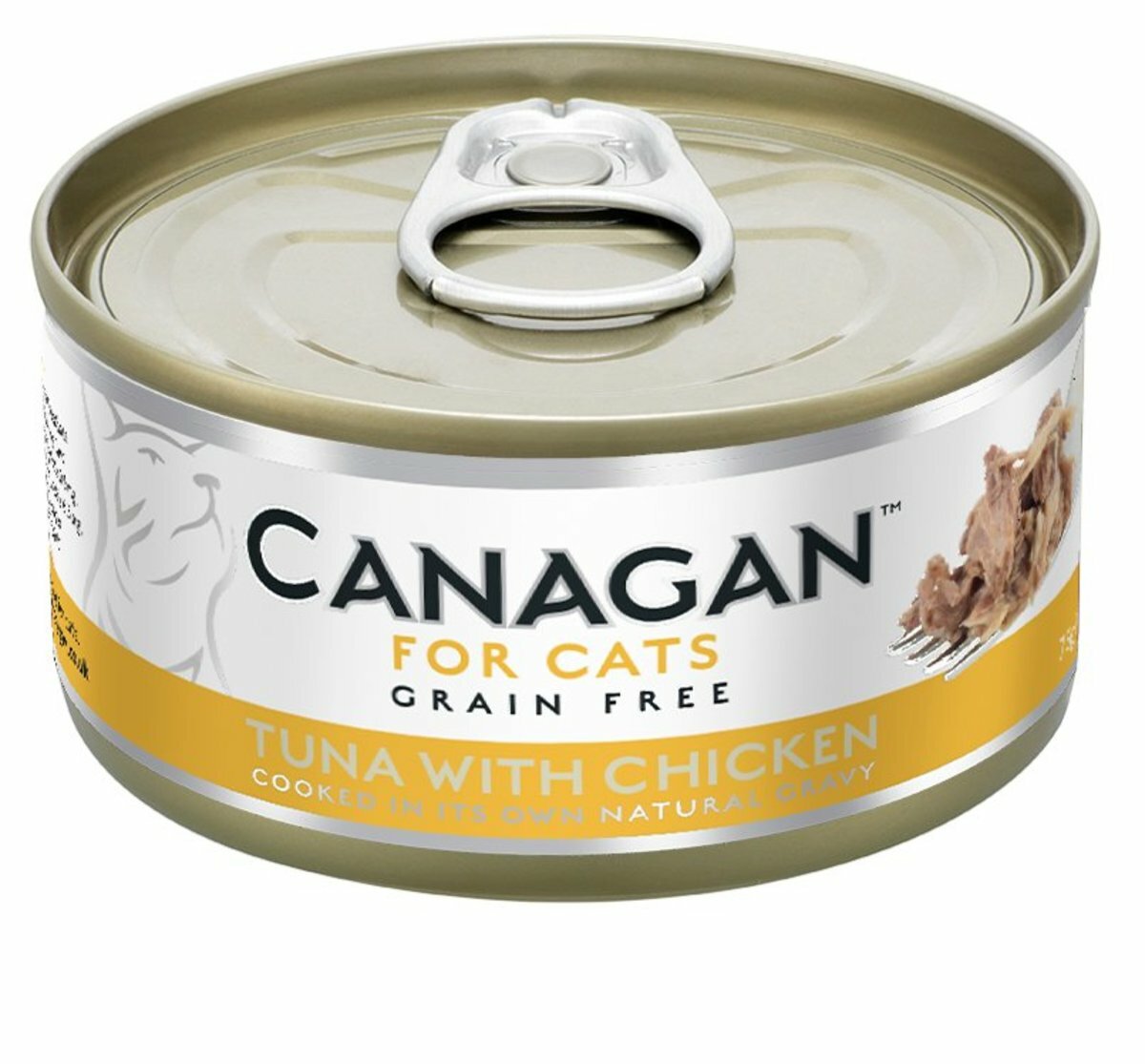 Canagan 吞拿魚伴雞肉貓罐頭 (75g) WU75