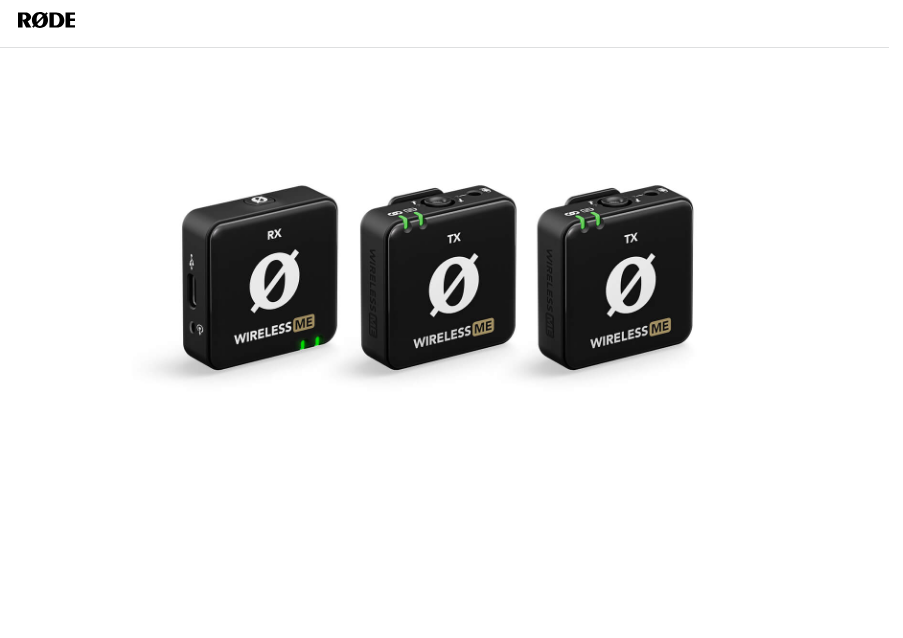 Rode Wireless ME Compact DUAL Wireless Microphone Syst