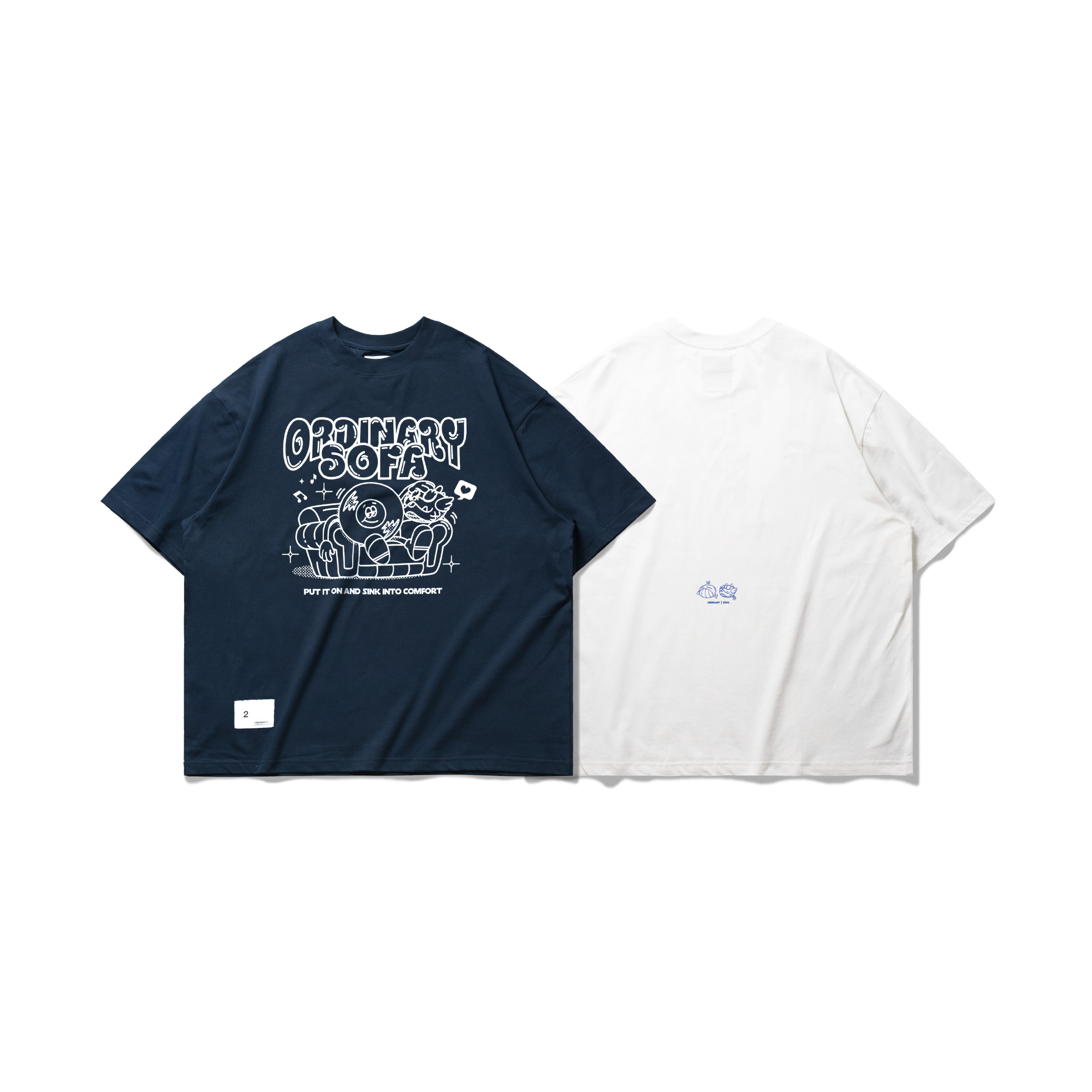 ORDINARY X SOFA 聯名美式主題LOGO TEE