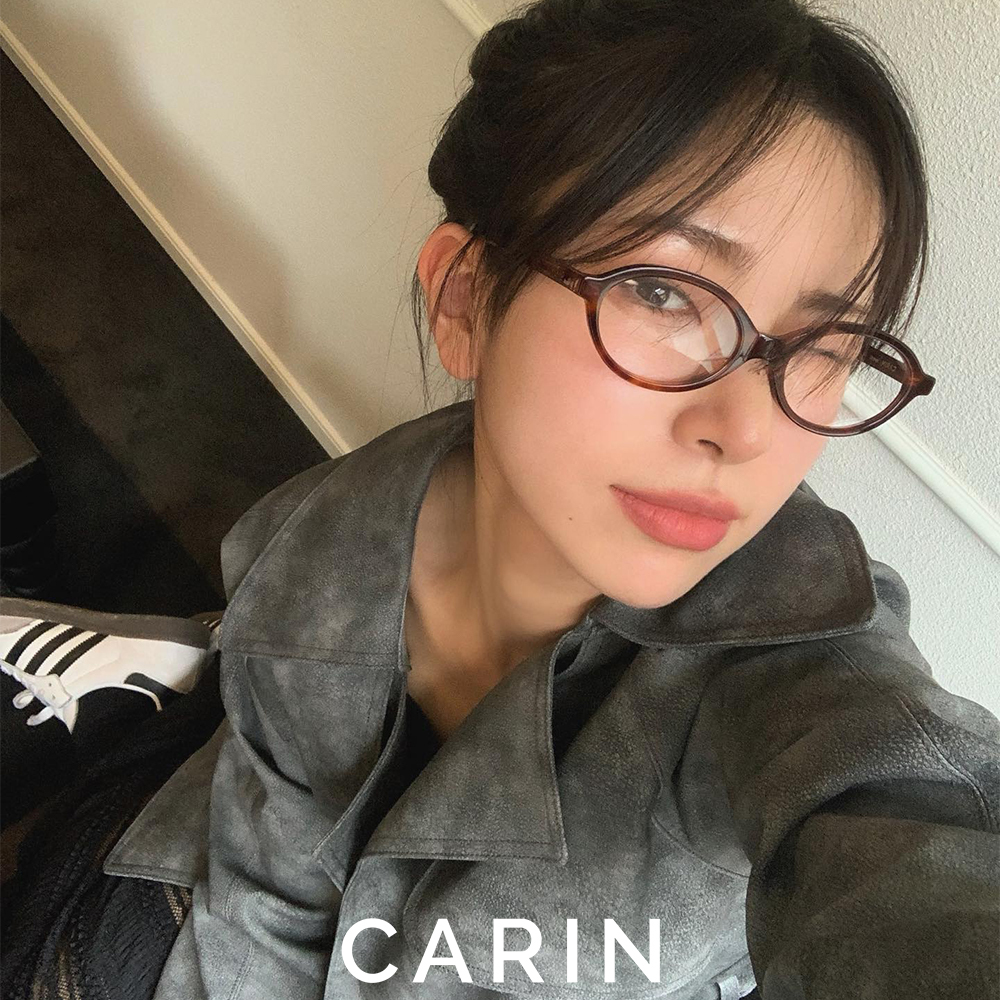 【CARIN】AINO C2 橢圓膠框光學眼鏡 #NewJeans配戴款