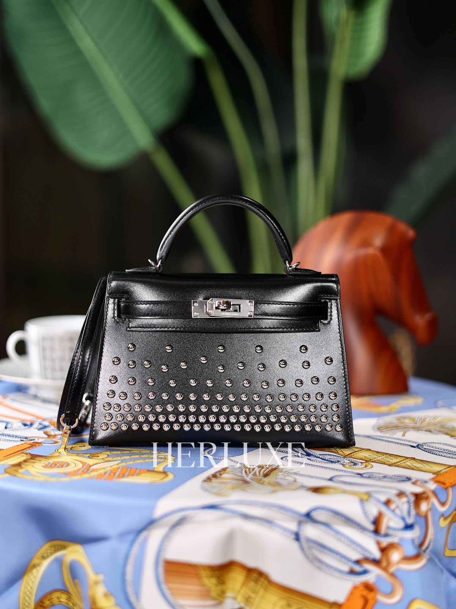 Kelly mini II 89 noir ck 窩釘 box W