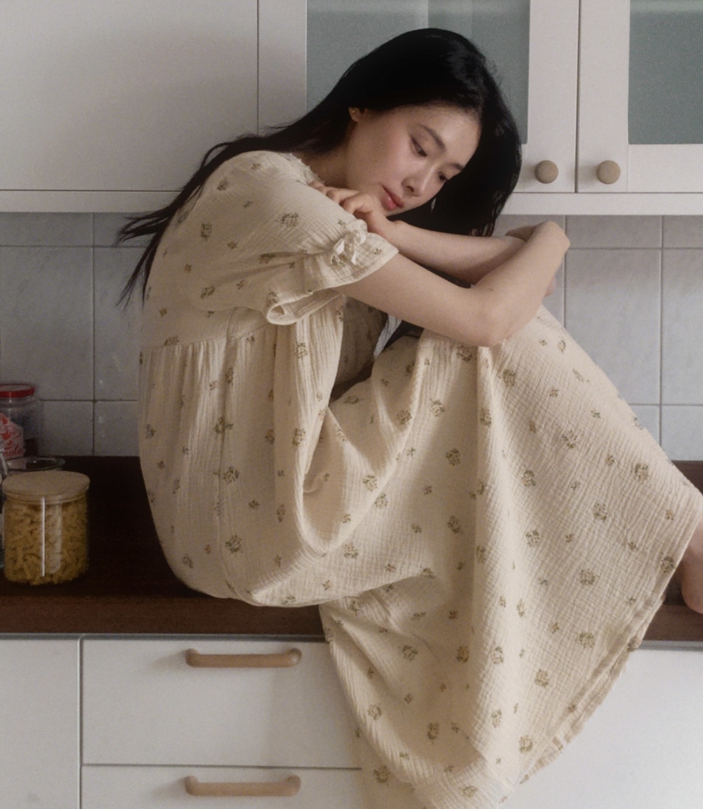 Juuneedu-Melrose Cotton Short Sleeve OPS Pyjama